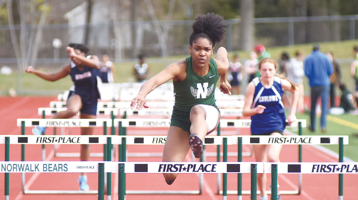 Girls Track and Field: Taylor leads Norwalk past McMahon