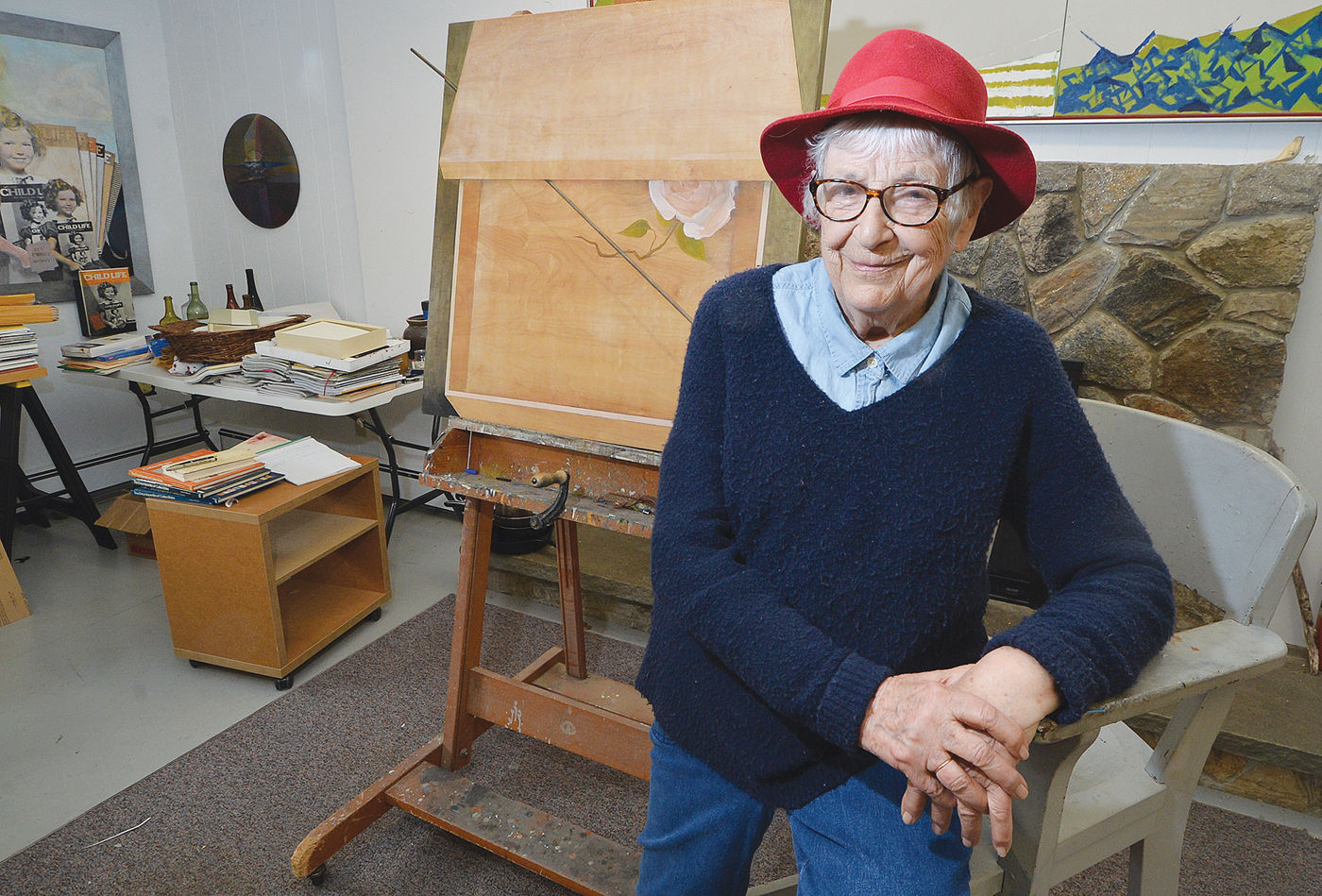 A Norwalk artist who shattered the glass ceiling