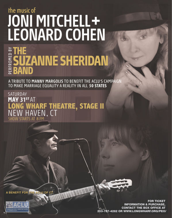 THE MUSIC OF JONI MITCHELL AND LEONARD COHEN - THE SUZANNE SHERIDAN BAND