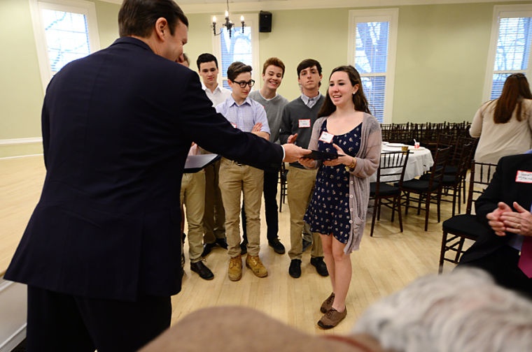 US Senator Murphy honors high school students