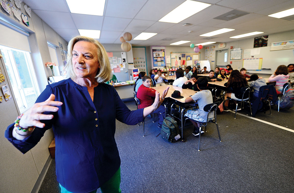 Jefferson makes the most of overcrowded classrooms