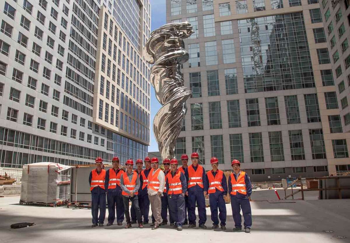 92-foot 'Venus,' now San Francisco's tallest statue, opens to the public