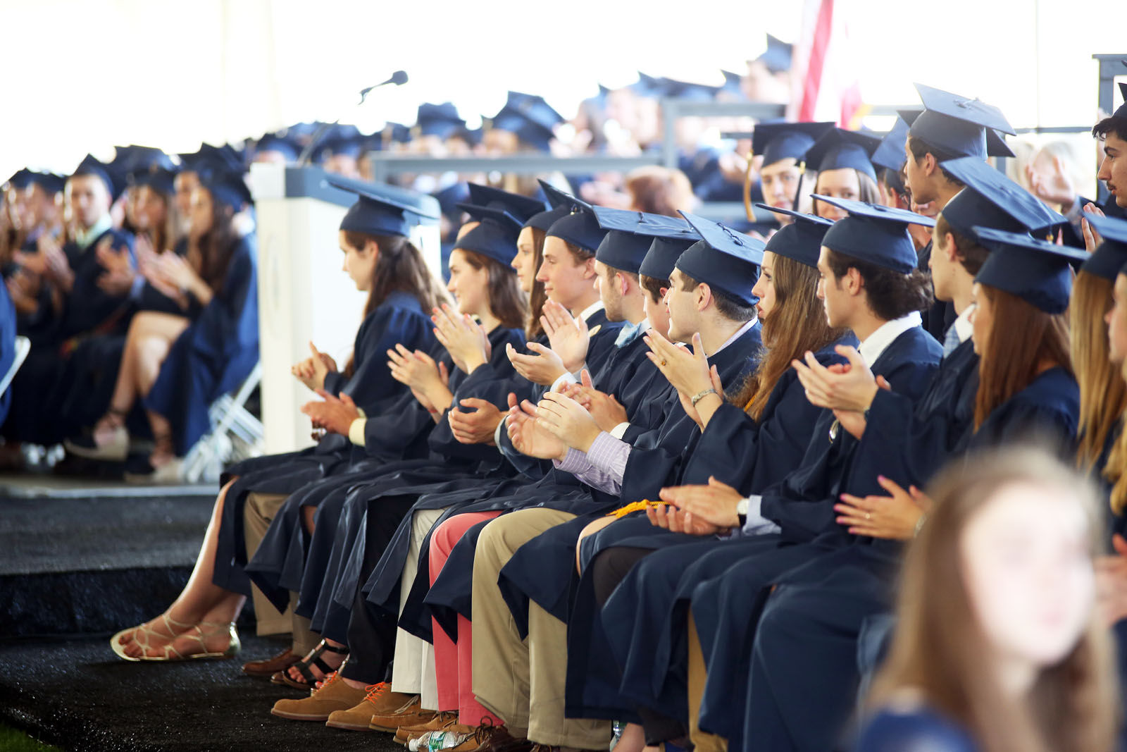 Weston High School awards 163 high school diplomas