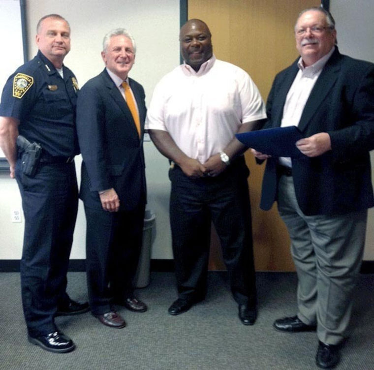 Edwards named Officer of the Month for April