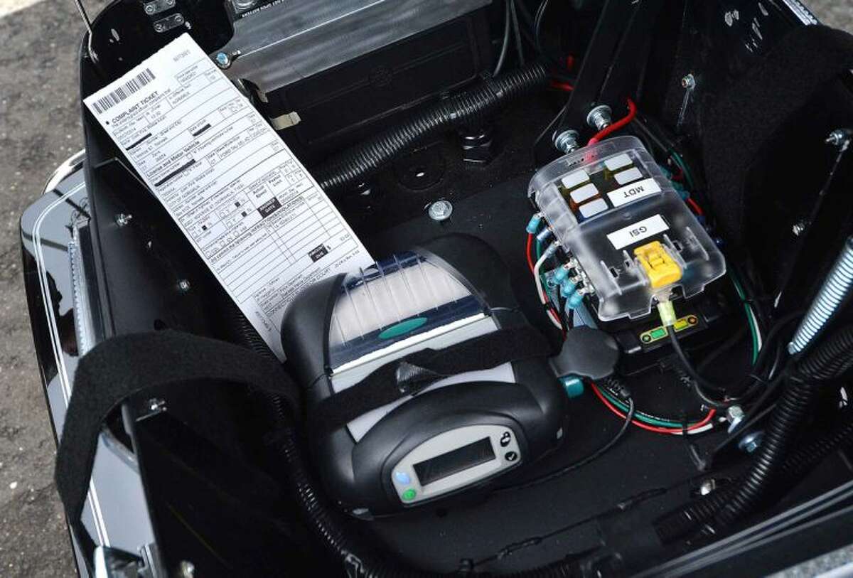 New MDT unit for Norwalk Police Motorcycle Officer