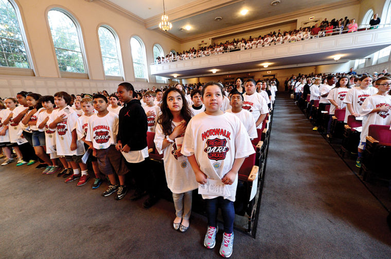Norwalk fifth graders graduate D.A.R.E. program