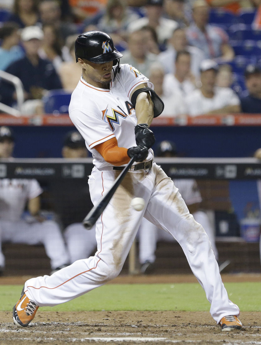 Marlins score franchise-high 8 in 1st and beat Yankees 12-2