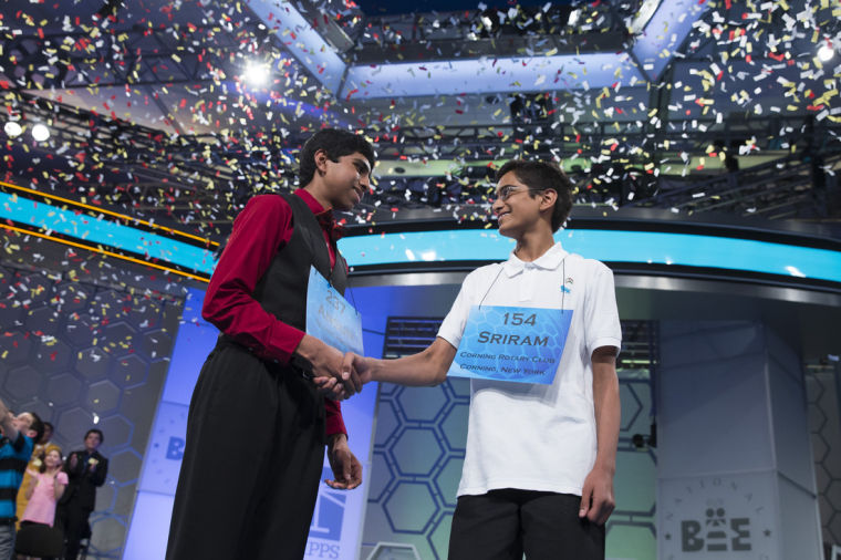 A 1st in 52 years: Co-champs at the Spelling Bee