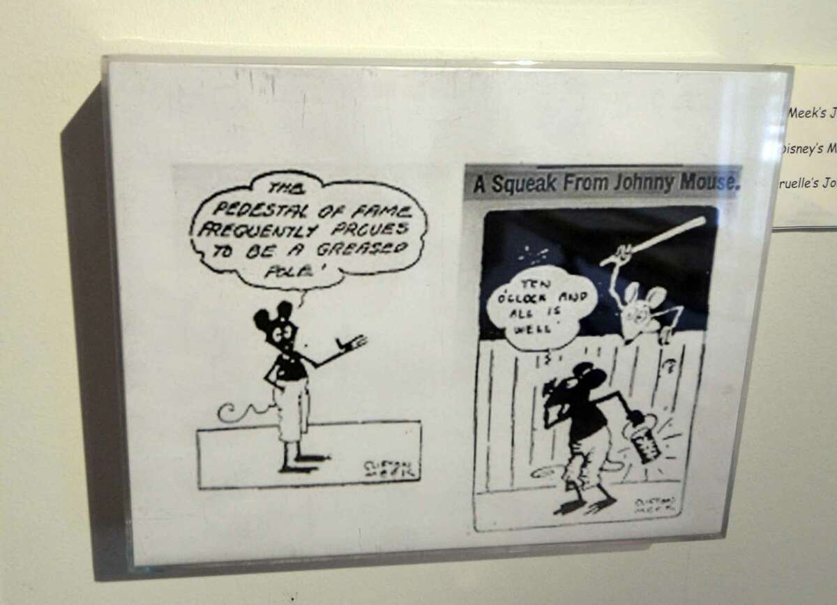 Over a century of Silvermine cartoons on display