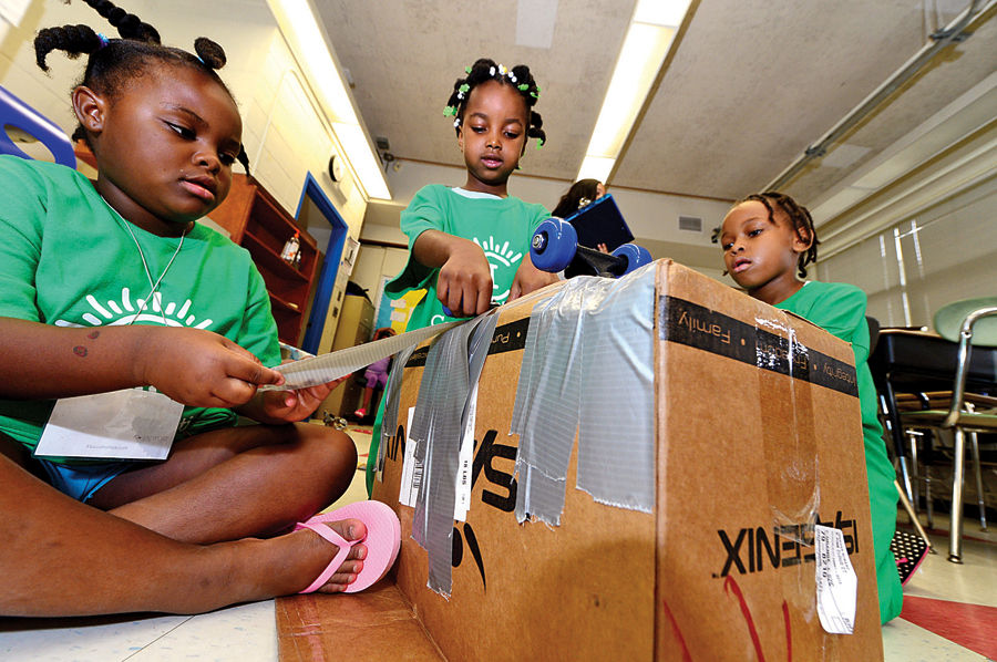 Amazing Girls Science hosts Camp Invention
