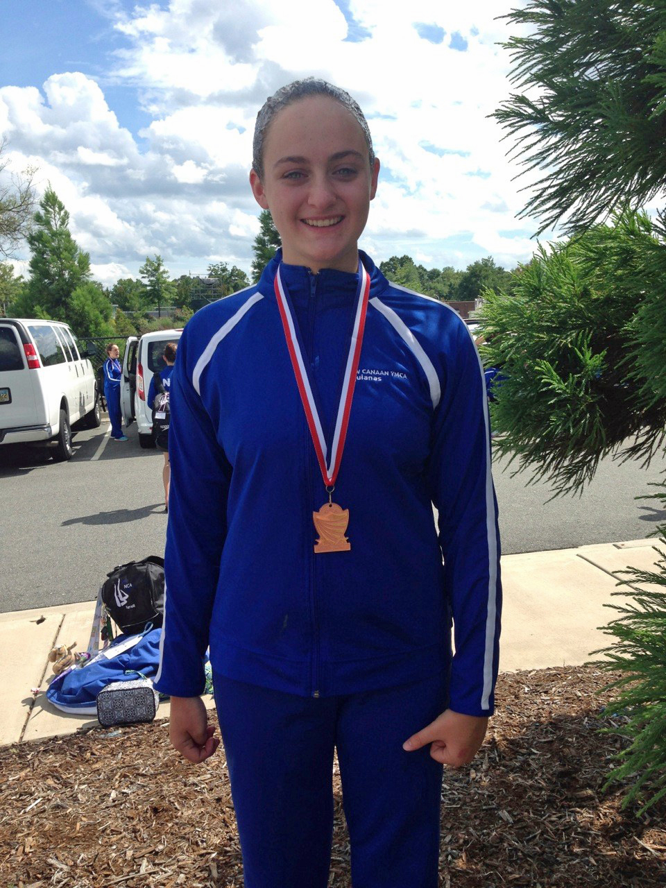 Synchronized swimmer Farrell spending summer with junior national team