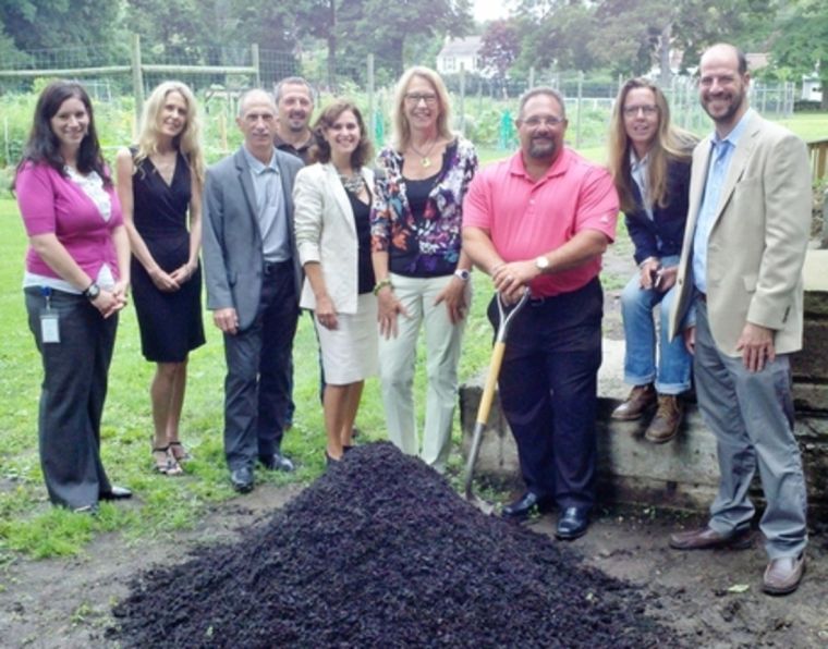 Locally produced compost used at Fodor Farms
