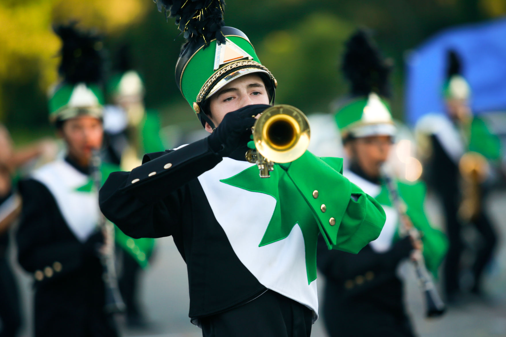 IN PHOTOS: Marching Bears perform Friday night