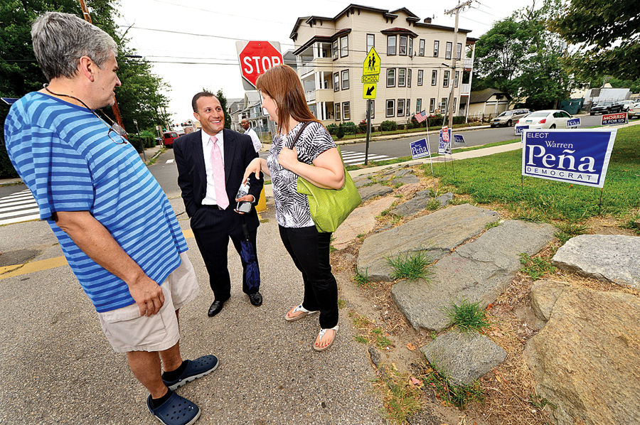 Voting in CT primary