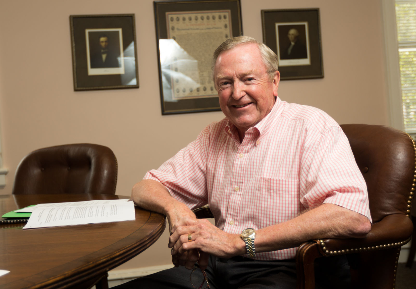 Wilton First Selectman Bill Brennan