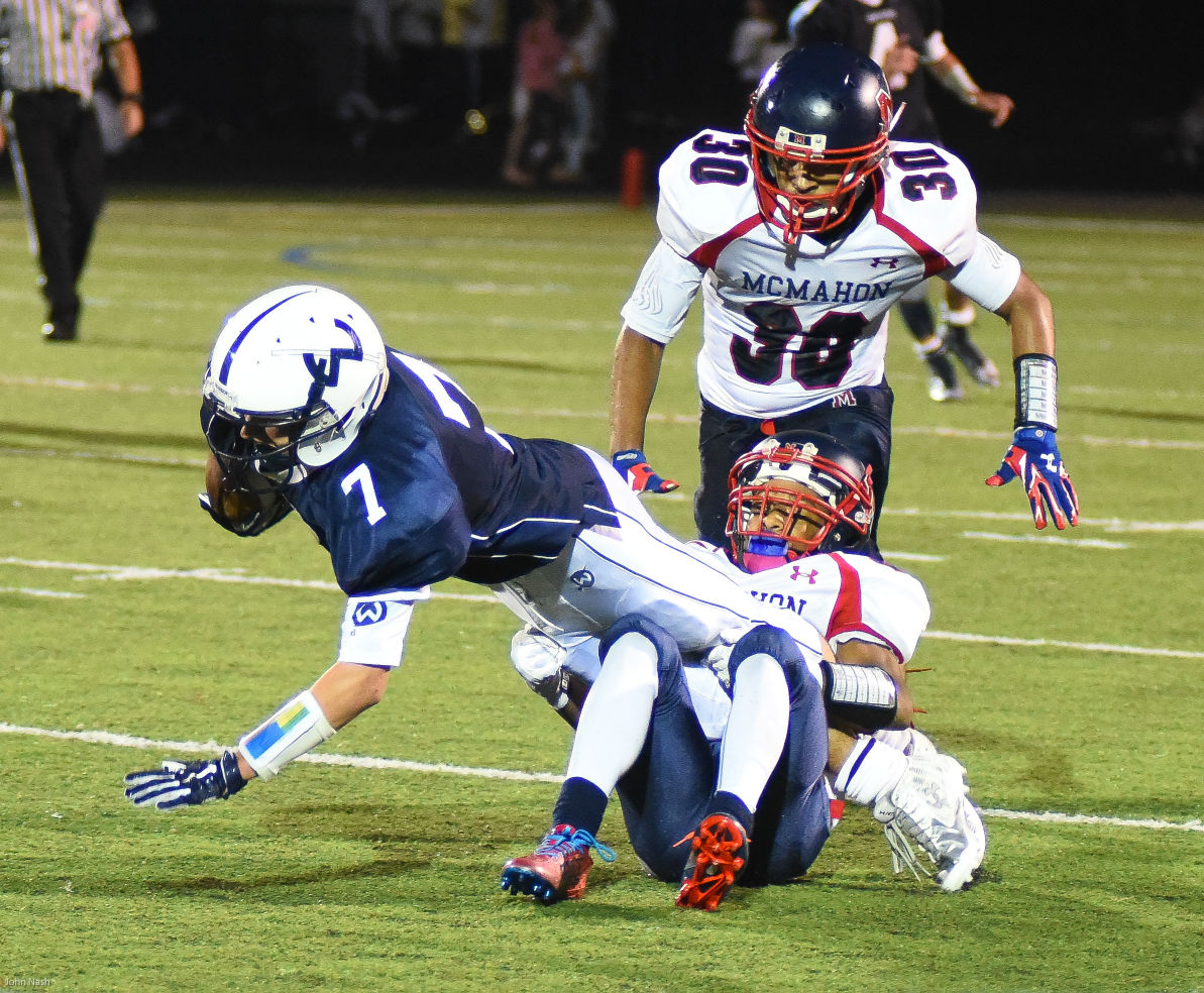 McMahon at Wilton Football