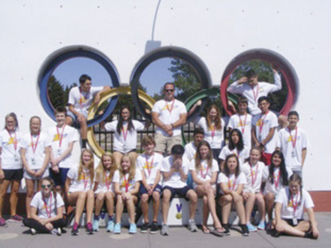 ZEUS Swim Team trains at U.S. Olympic Training Center