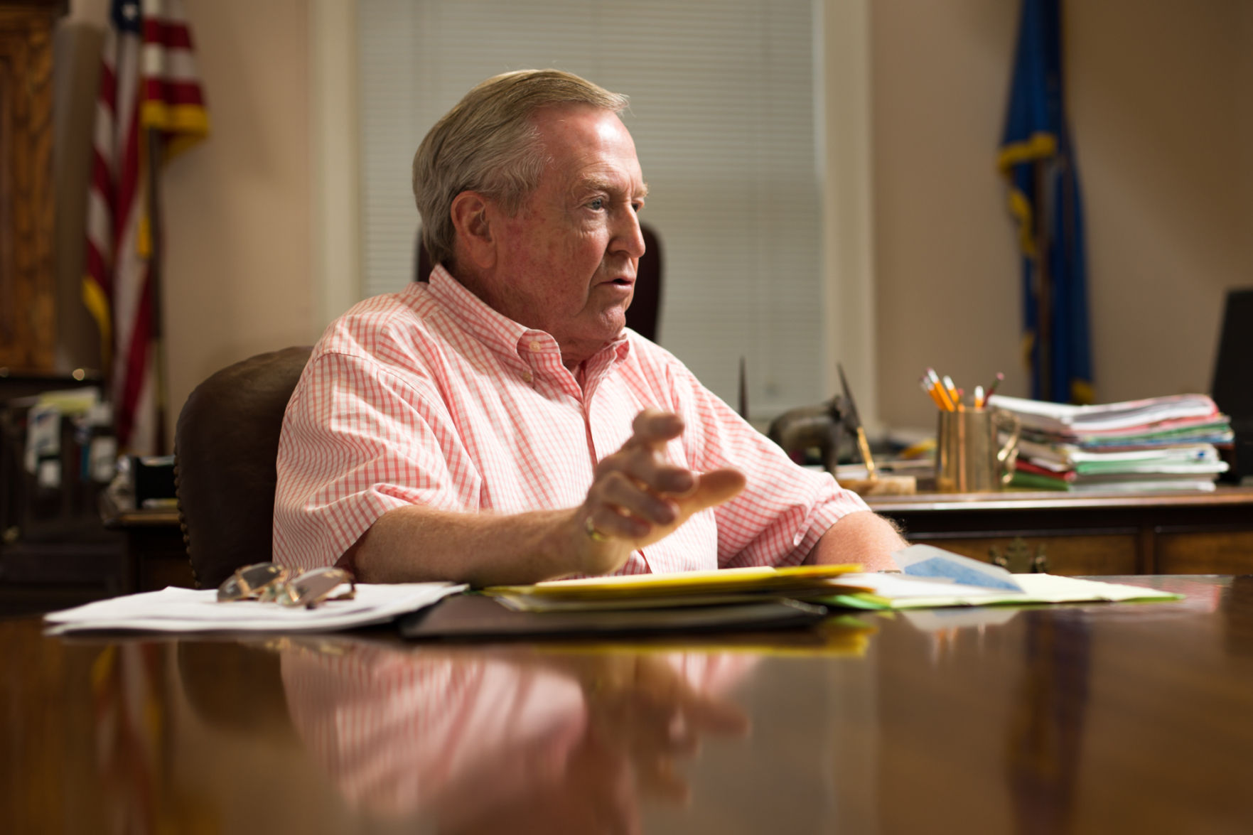 Wilton First Selectman Bill Brennan