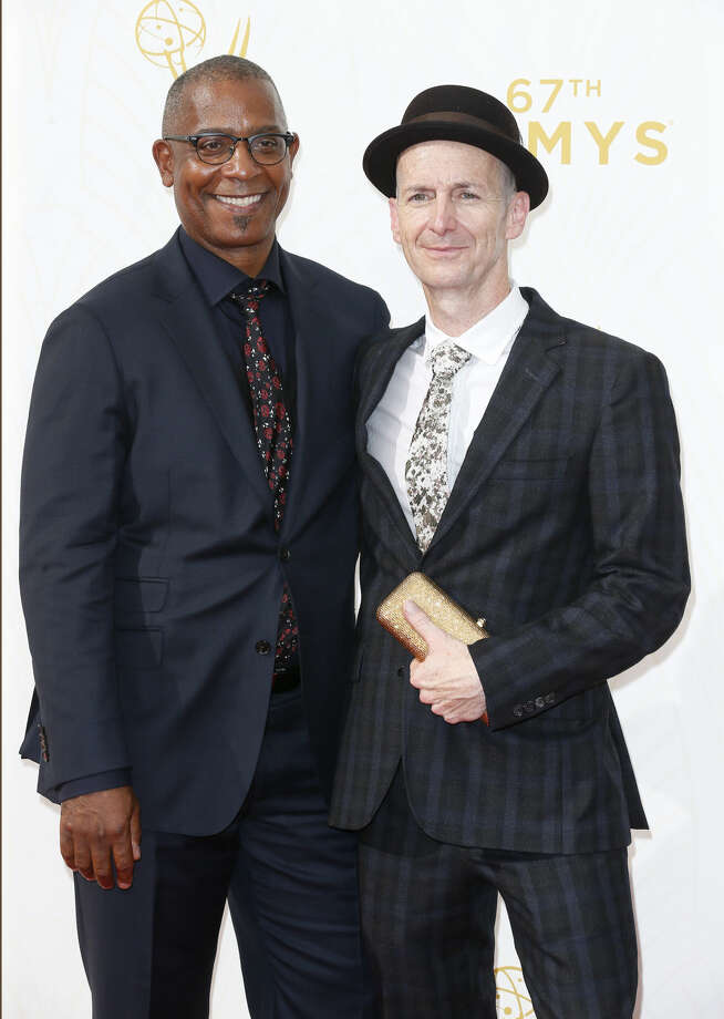 Denis O'Hare, left, and Hugo Redwood - The Hour