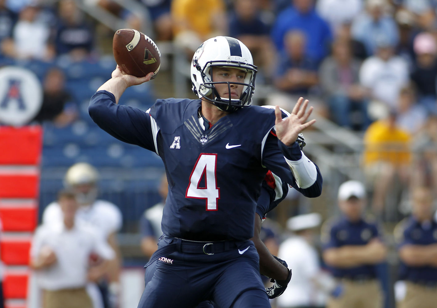 UConn Football: Navy defeats Huskies 28-18 in AAC opener