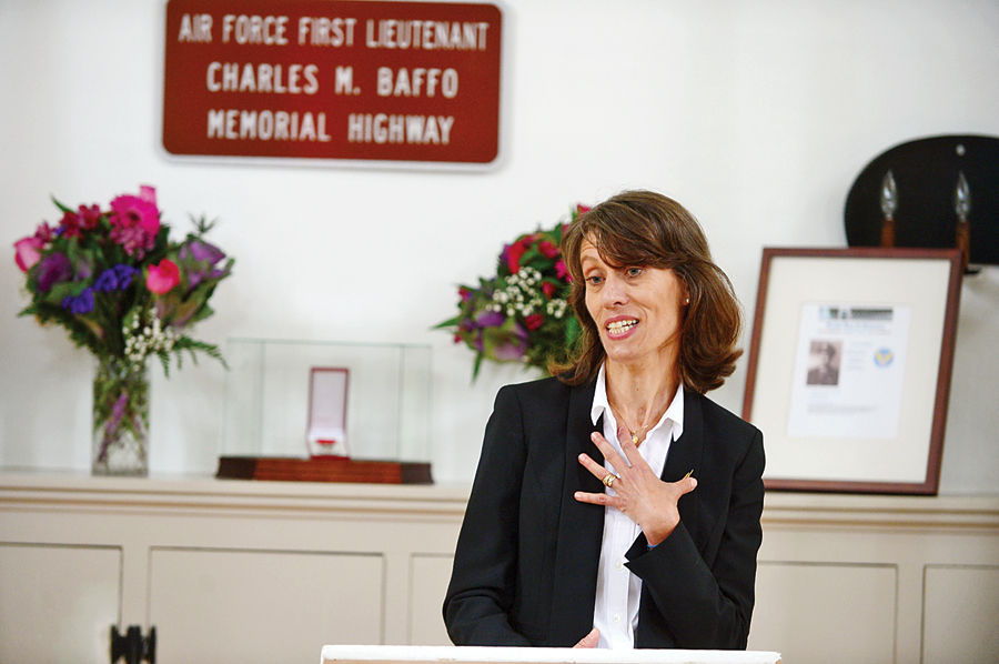 IN PHOTOS: Air Force Lieutenant Charles M. Baffo Memorial Highway
