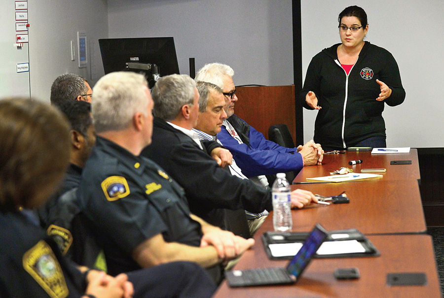 Norwalk Emergency Management Team meeting