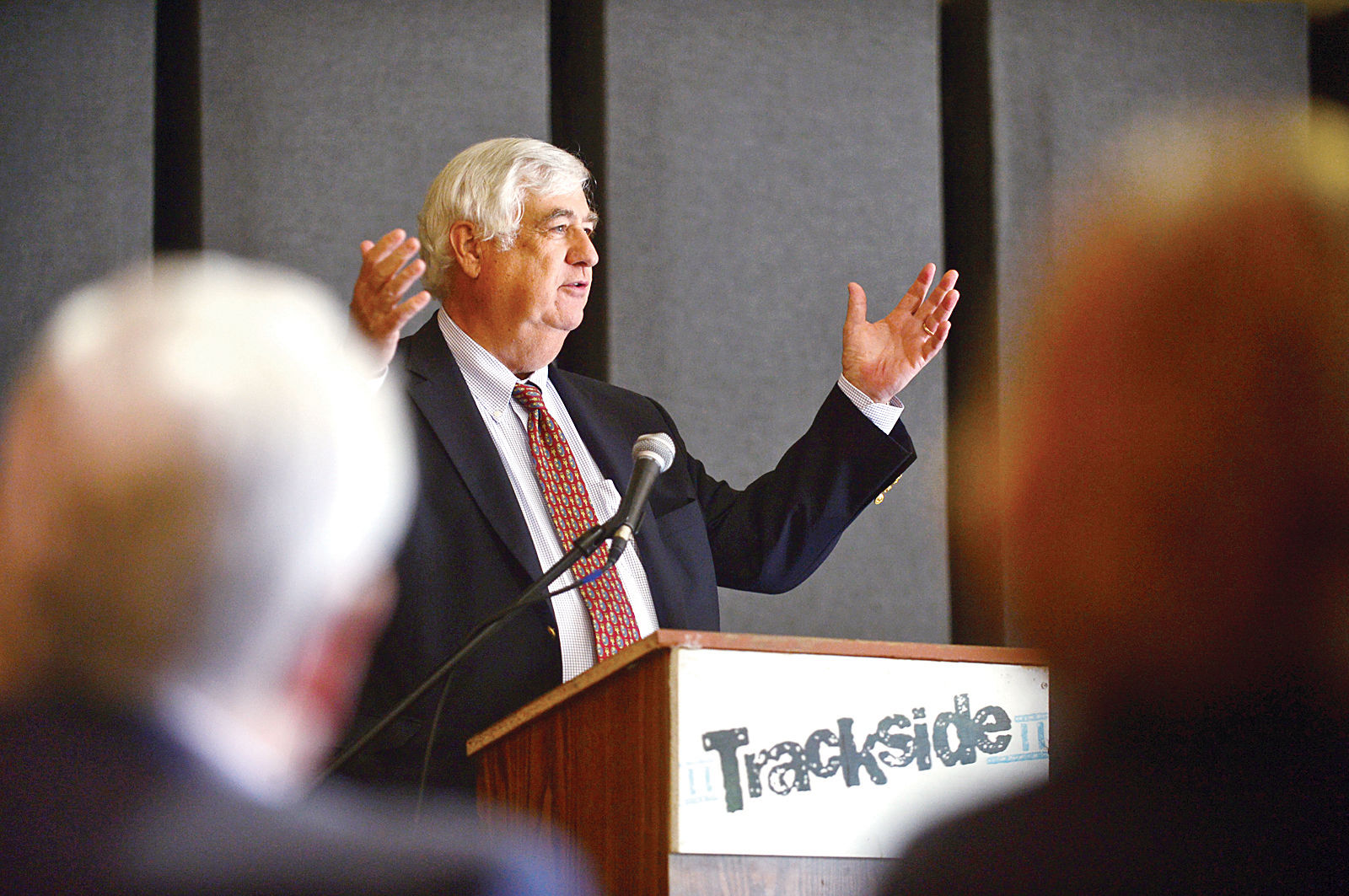 Schenck returns home to highlight Wilton LWV luncheon