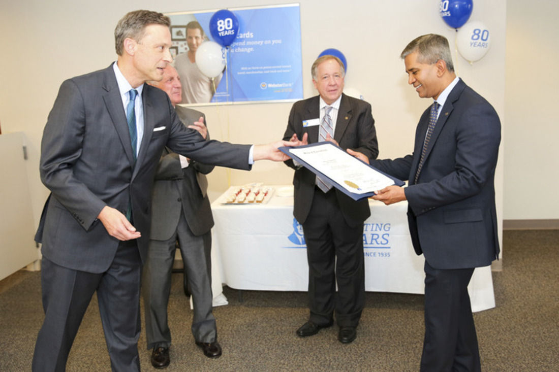 Webster celebrates 80th anniversary