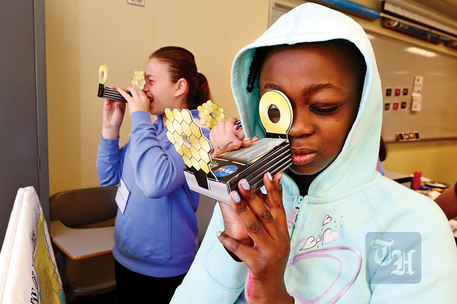 Girls have fun with science at Saturday Academy conference