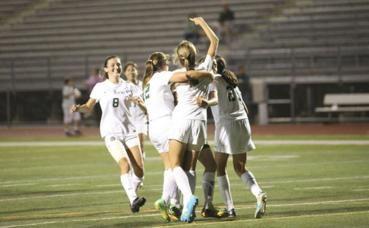 High School Girls Soccer: Norwalk defeats Trinity to get 1st win