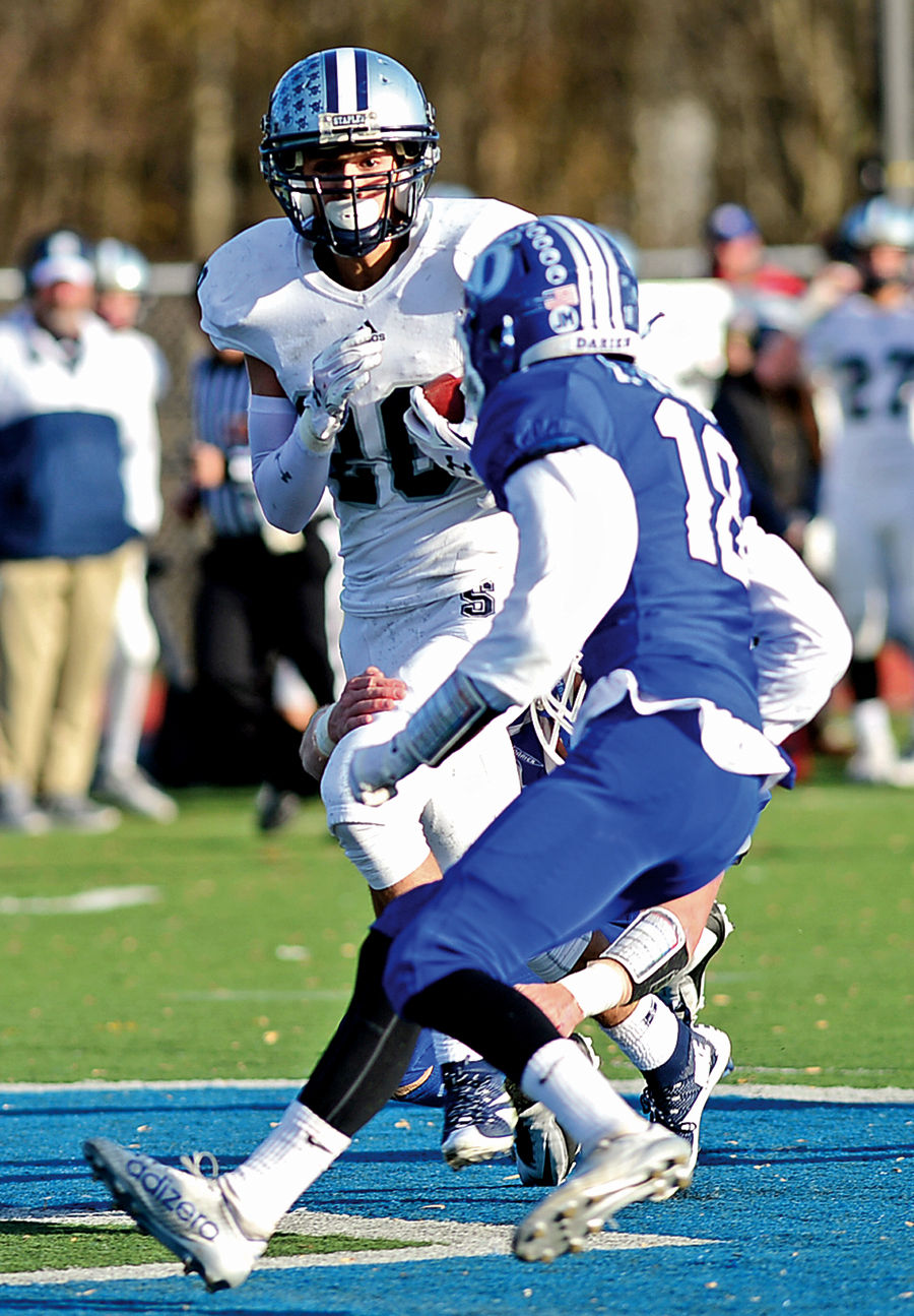 Staples High School football vs Darien