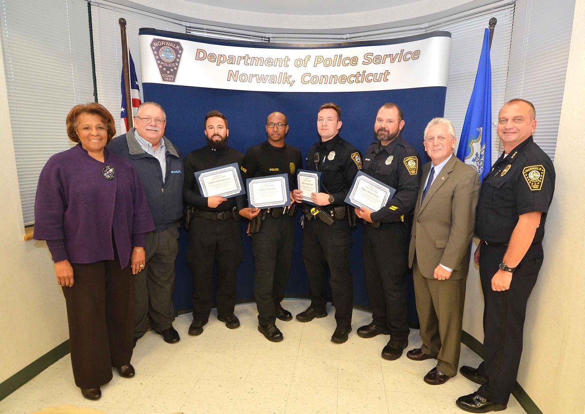 Norwalk Police Officers of the Month