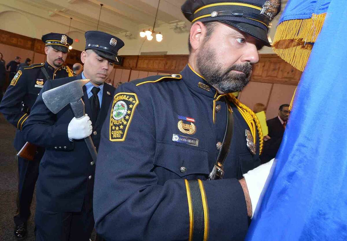 Swearing In Ceremony for Mayor Harry Rilling and Town Clerk Rick McQuaid