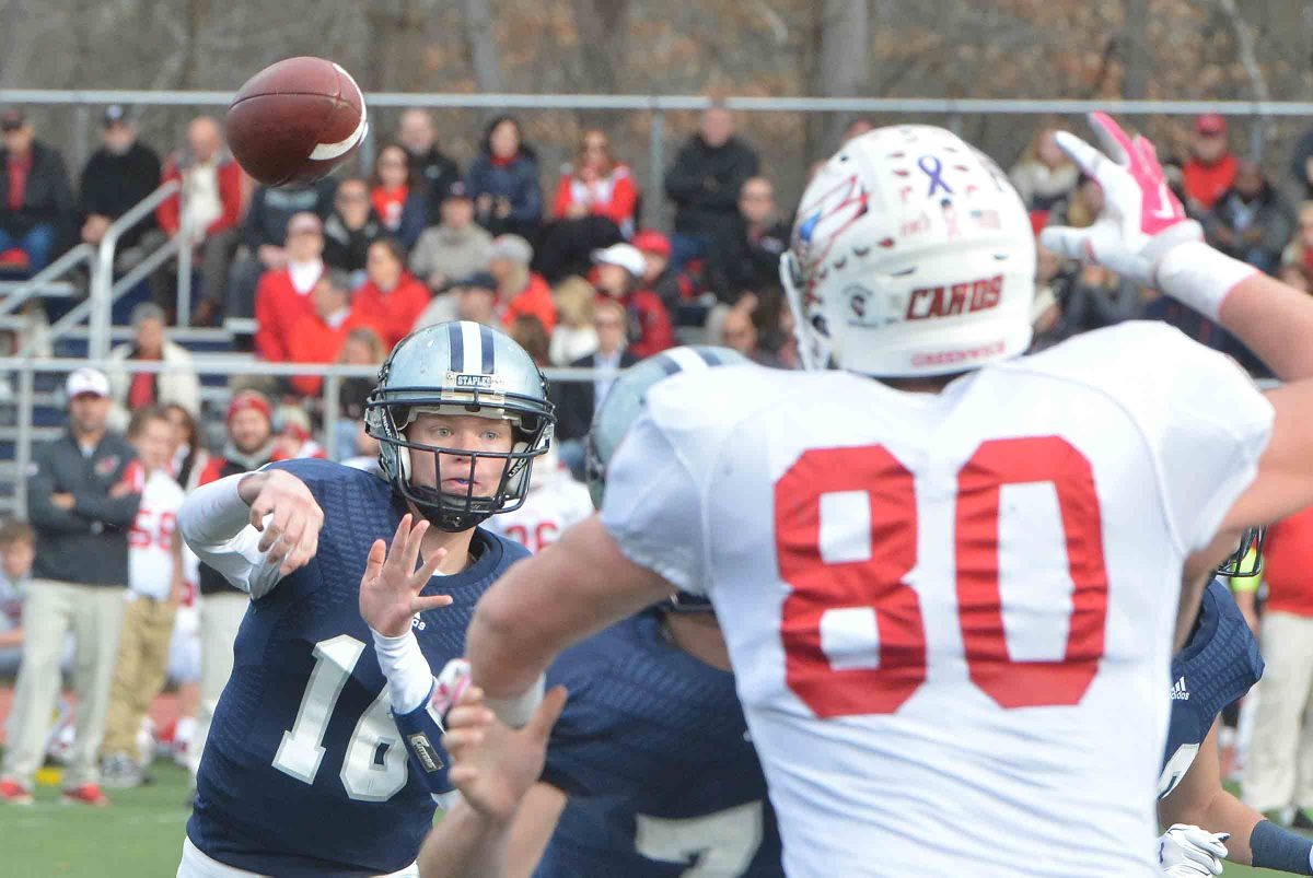 Greenwich at Staples football