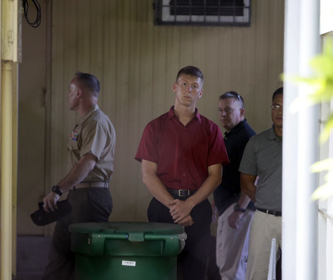 Marine suspect guarded by US in Philippine camp
