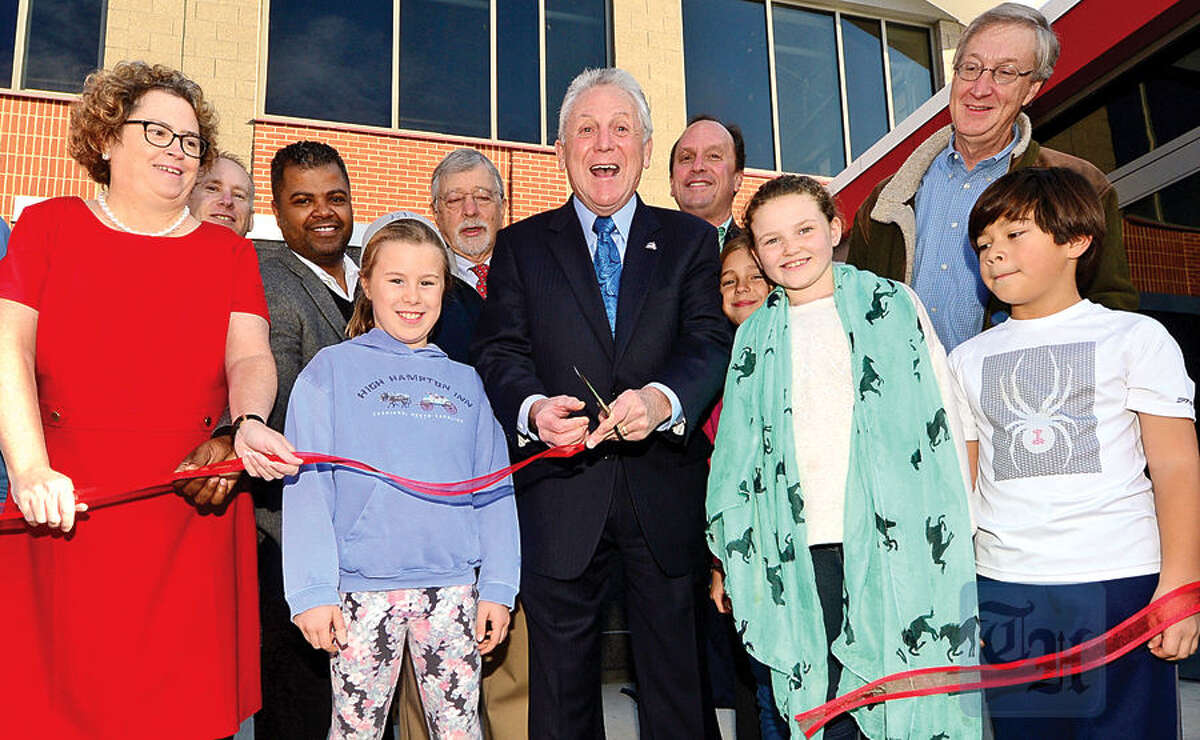 Grand opening held for gym, classrooms and STEM lab at Rowayton Elementary