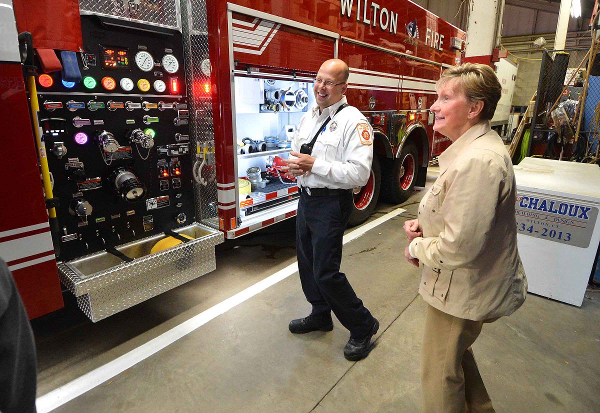 New Engine for Wilton Fire Department