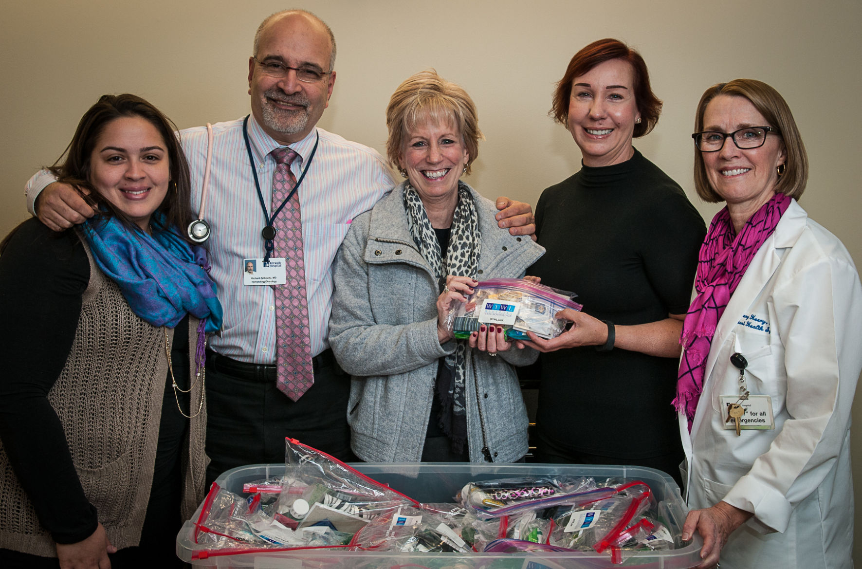 Chemotherapy kits donated to Smilow Family Breast Health Center