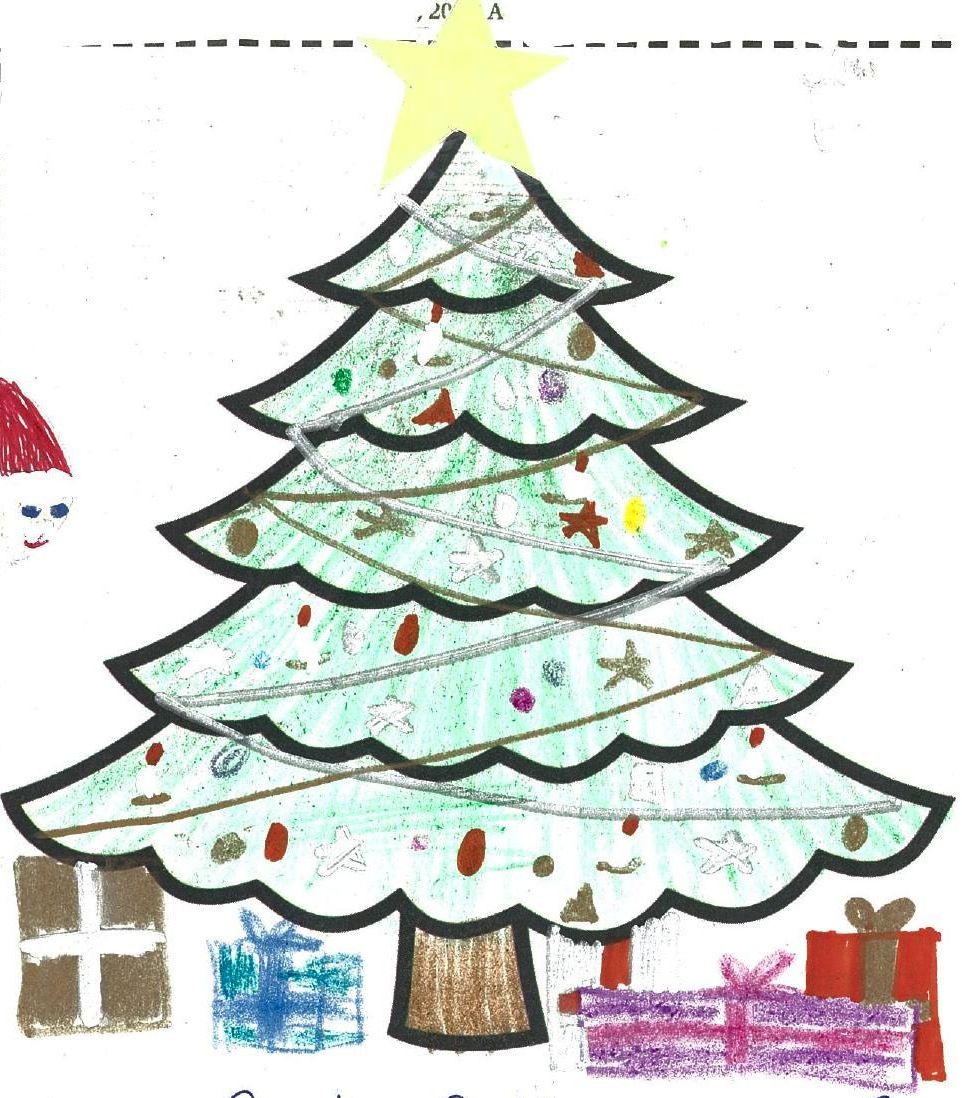 The Hour's Christmas Tree Coloring Contest