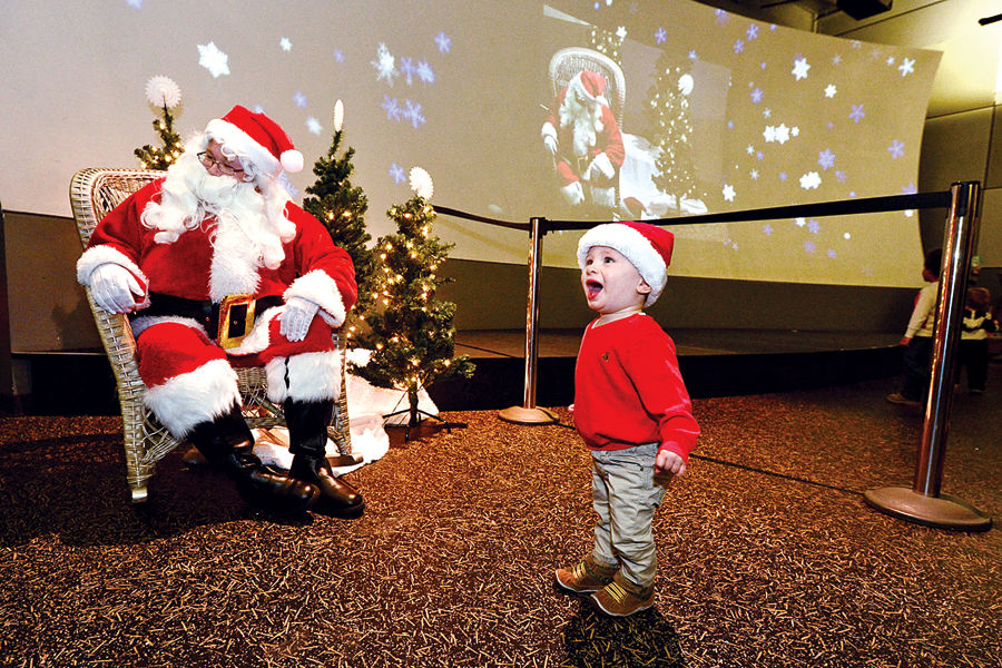 Santa comes to Stepping Stones