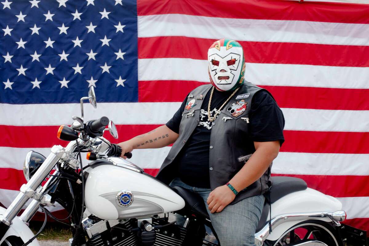 Scenes from the Republic of Texas biker rally in Austin