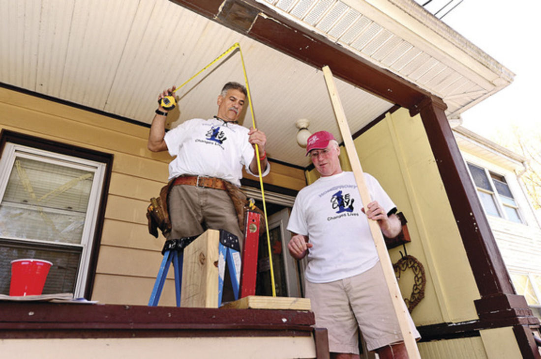 Volunteers turn out in force at annual HomeFront Day