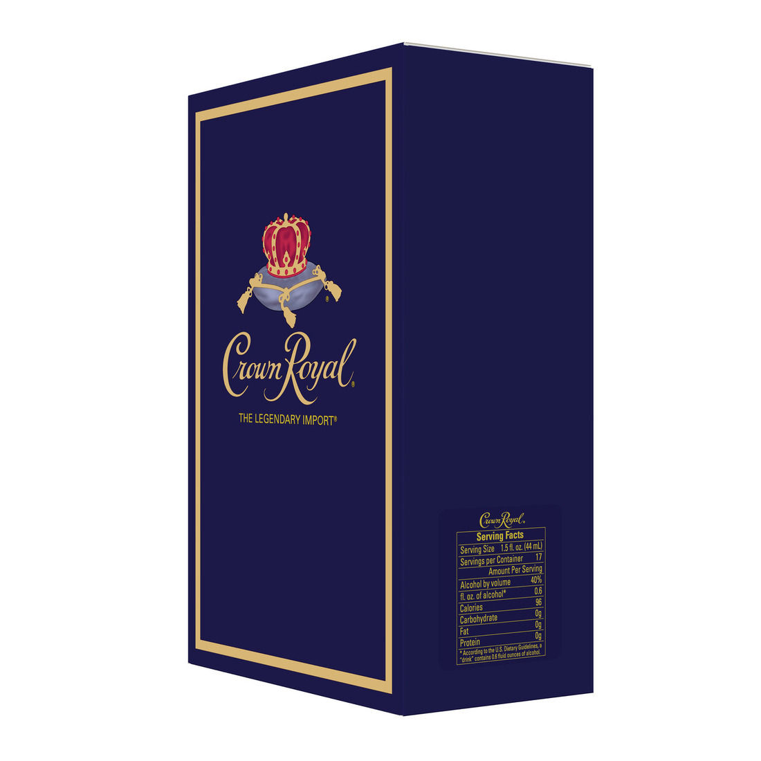 Diageo starts putting nutrition labels on Crown Royal