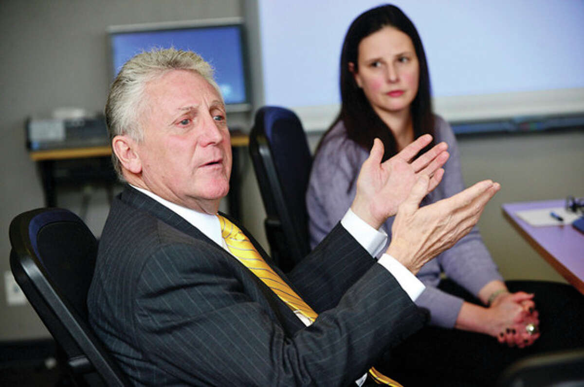 Mayor Rilling, public works officials showcase snow-plowing technology