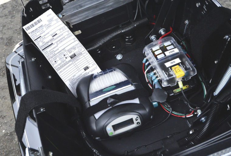 Norwalk Police unveil new police motorcycle technology