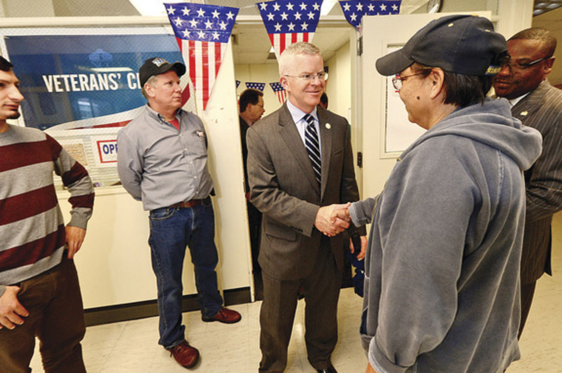 Veterans' Affairs Commissioner meets with NCC veterans