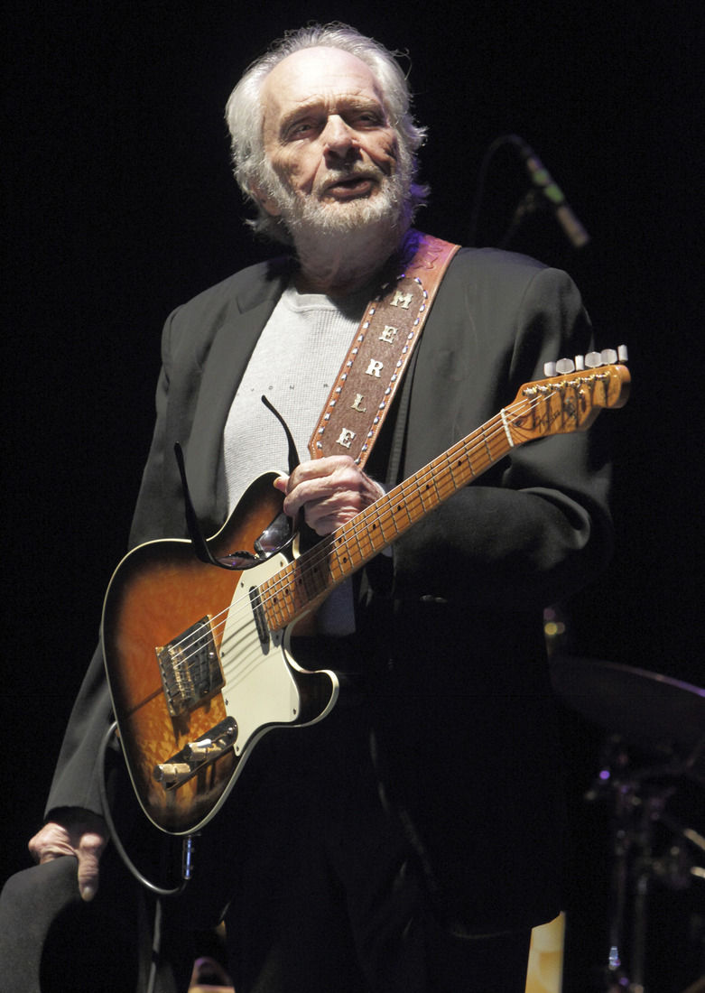 Country singer Merle Haggard: still on the road