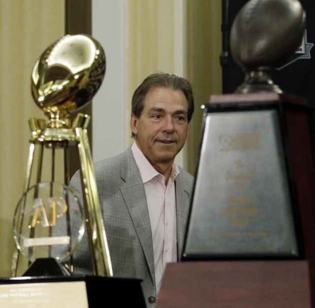 Saban quickly turns to challenges of 2013 season