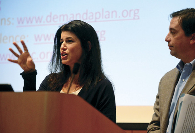Wilton takes stand against violence