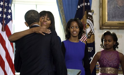 Barack Obama, Michelle Obama, John Roberts